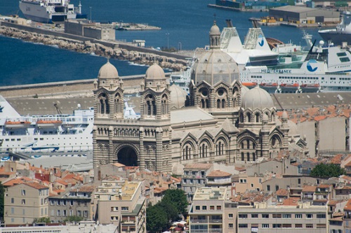 Camping Marius The Cathédrale de la Major Cote bleue Provence